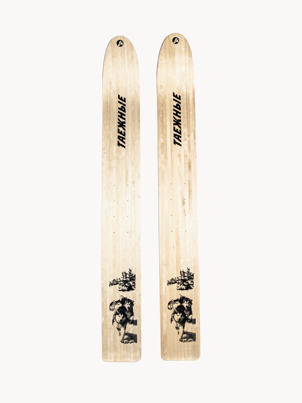 Лыжи Маяк Таежные 160 см, ширина 20 см