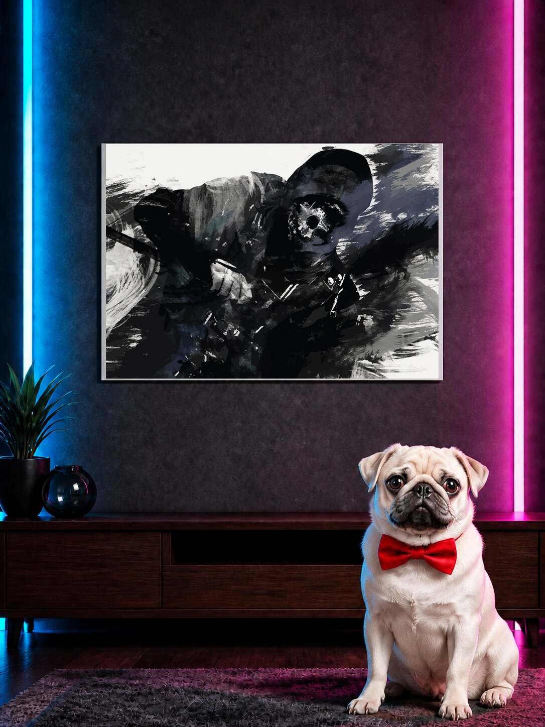 Плакат Dishonored Хроники — фэнтезийная игровая композици A3