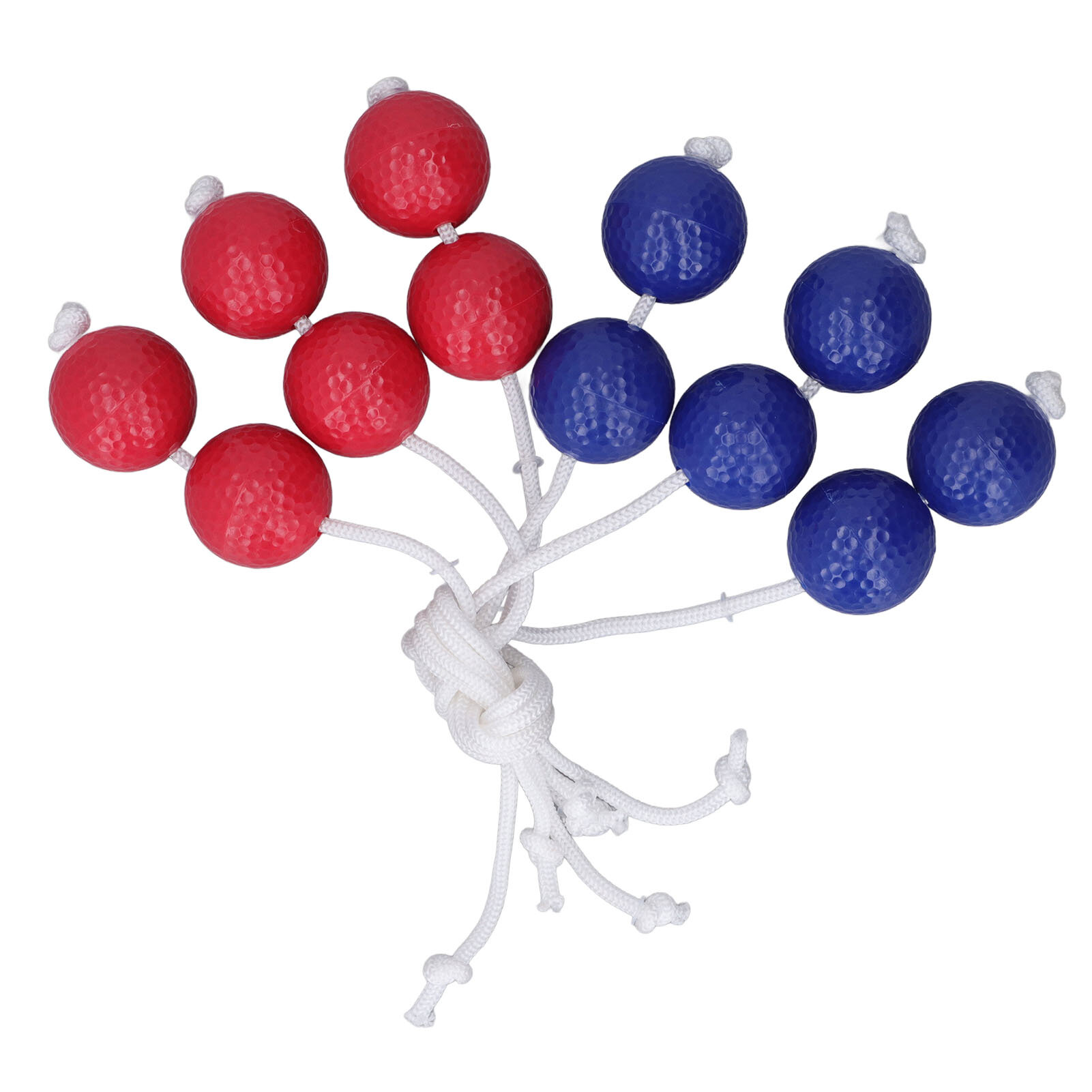 Гольф Лестница Бросок Мячей Лестница Бросок Боло Сменный Набор Открытый Газон Двор Пляжная Игра для Детей Взрослых Семья 3 Красных 3 Синих