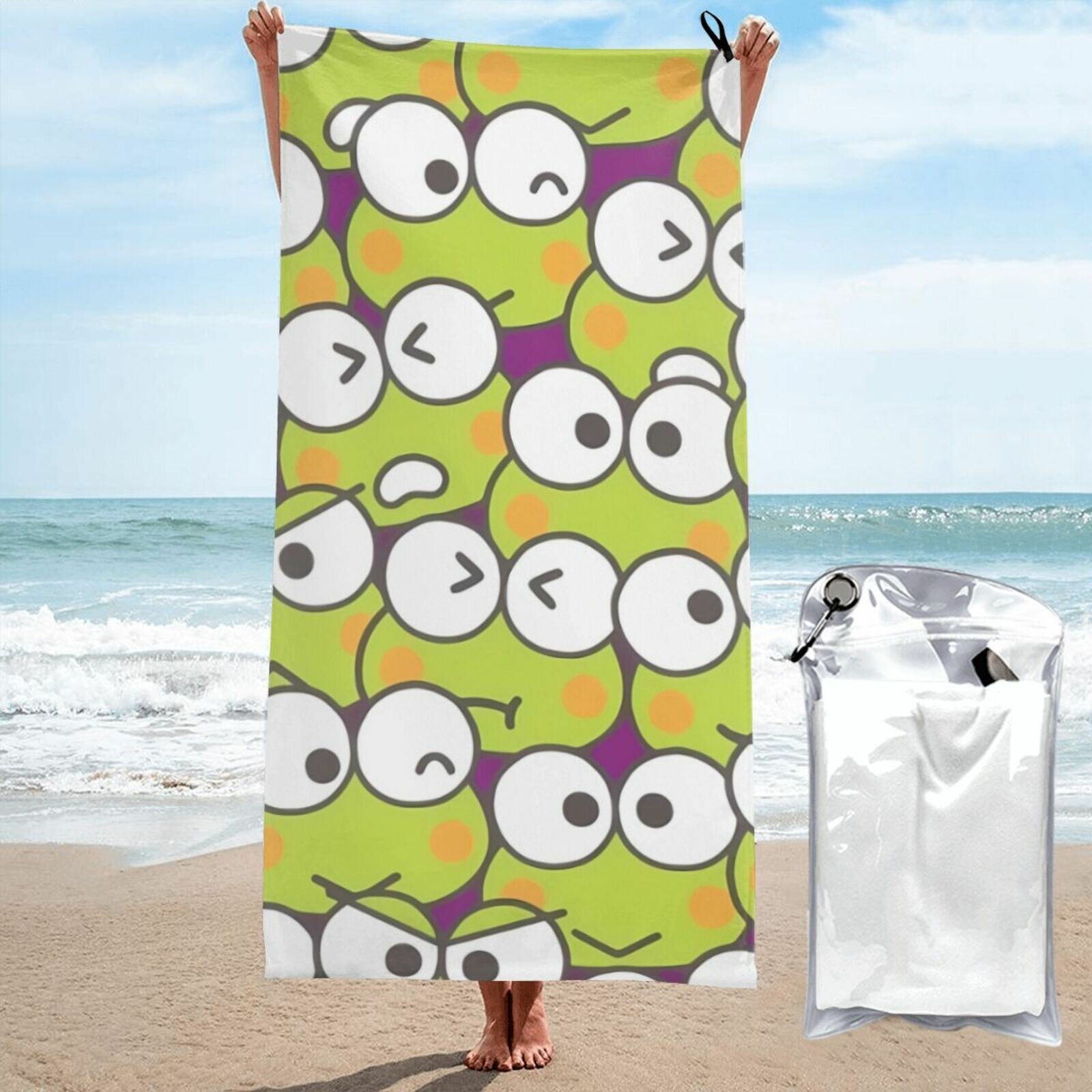 Быстровысыхающее полотенце Kero Keroppi