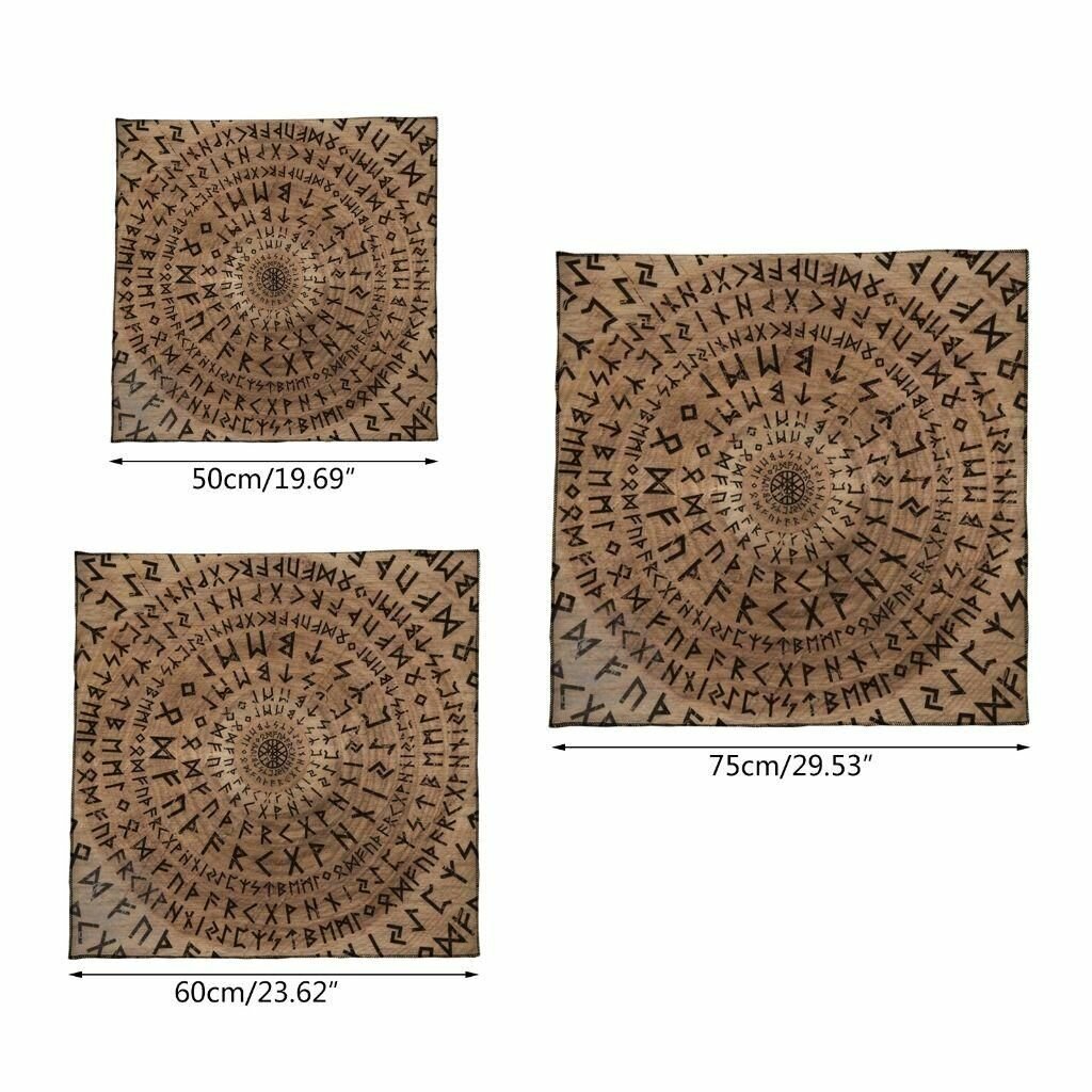 1 Скатерть Таро Рун Луны 266-50x50 см