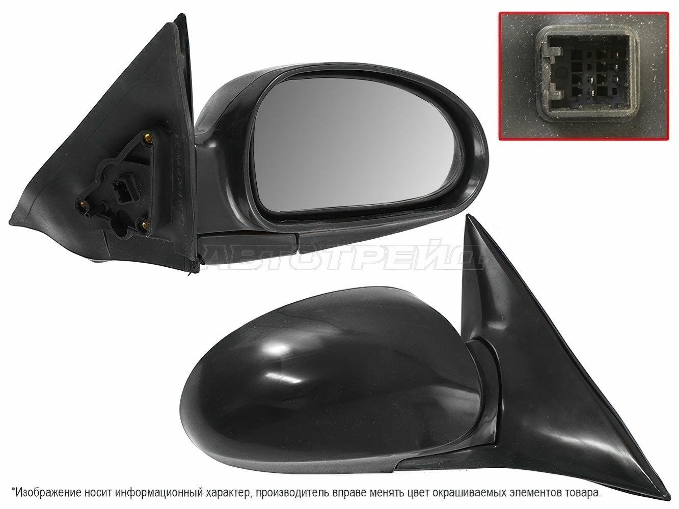 Зеркало правое 3 контакта для Хендай Соната арт STHN239401 SAT