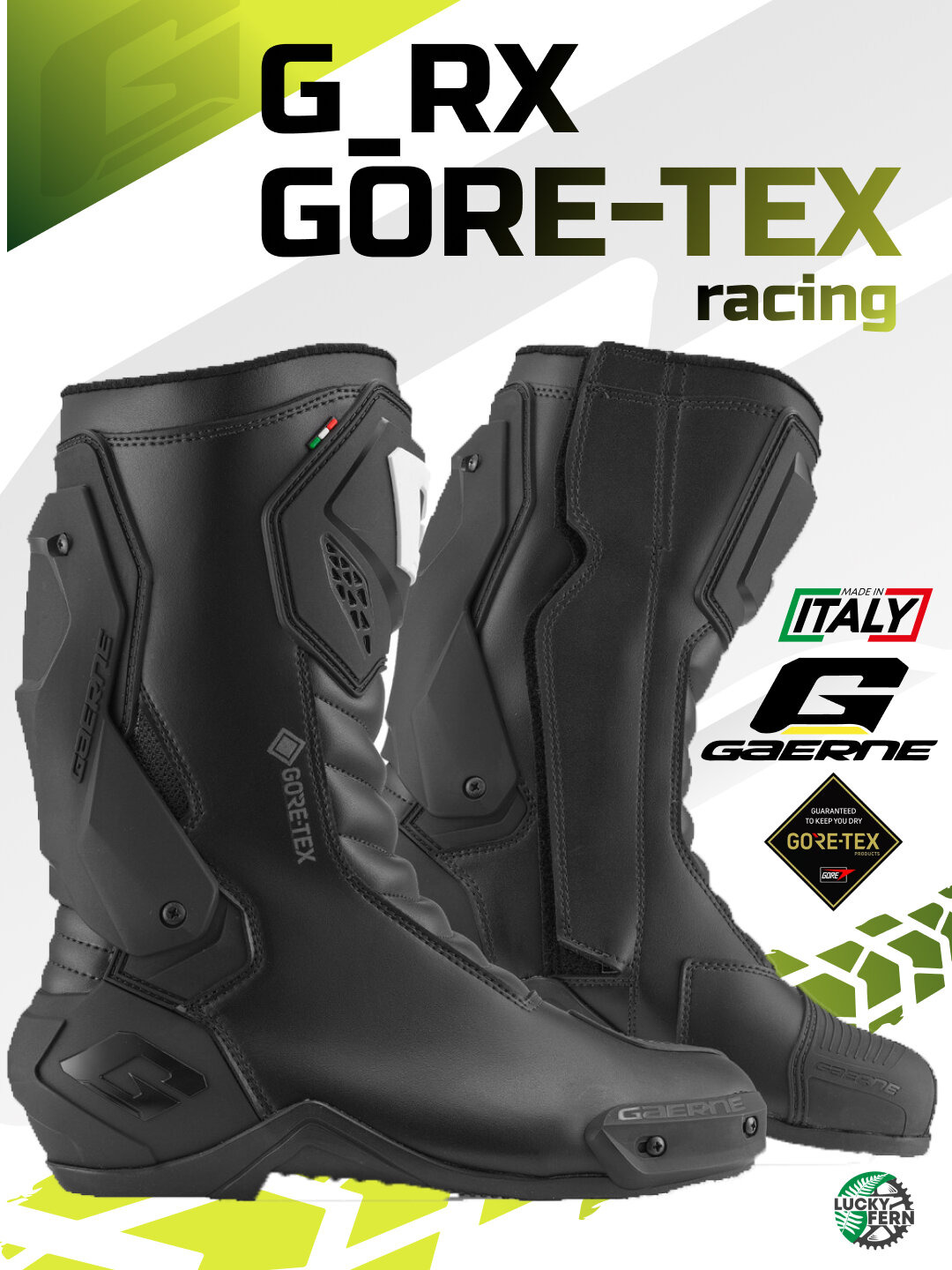 Мотоботы Gaerne G_RX Gore-Tex Black 46