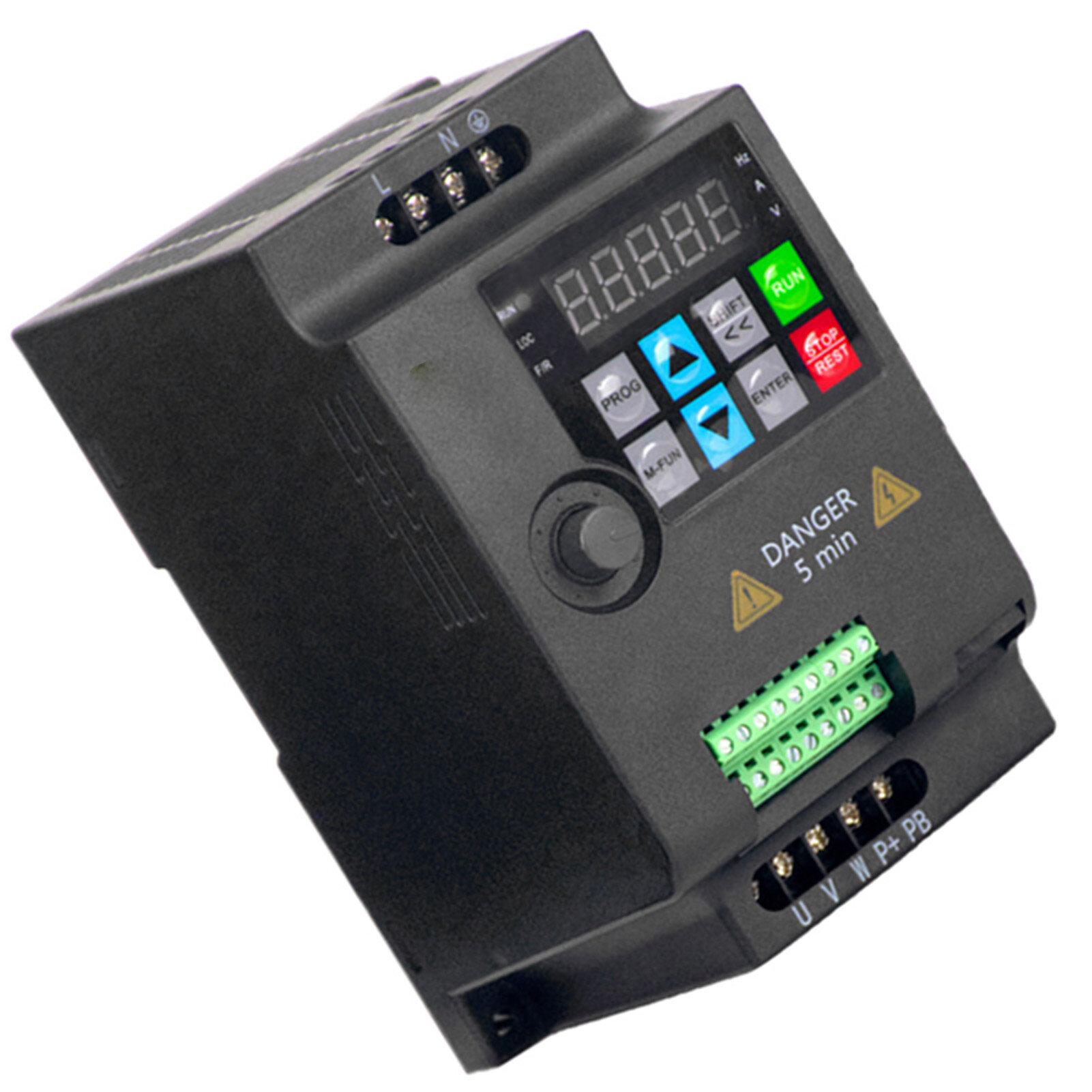 Частотный преобразователь однофазный 220В, векторный, для управления двигателем