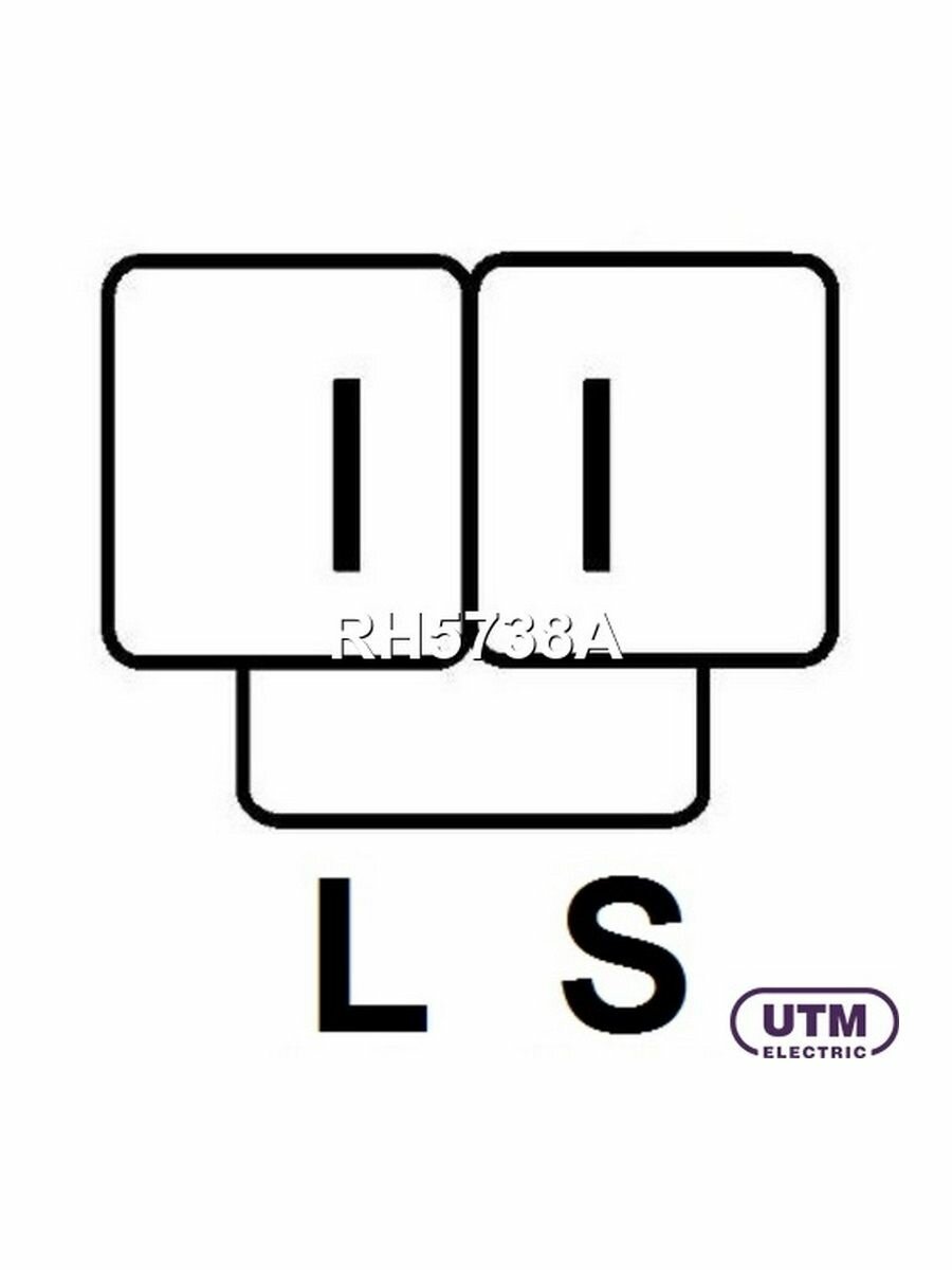 Регулятор генератора UTM RH5738A для Nissan — фото 1