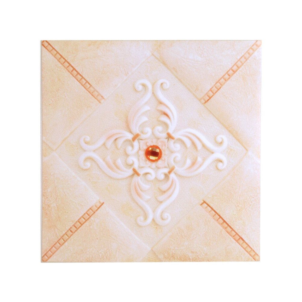 10 шт. самоклеящиеся наклейки на плитку из ПВХ для пола и стены 3D наклейка для домашнего декора 12 см * 12 см #2