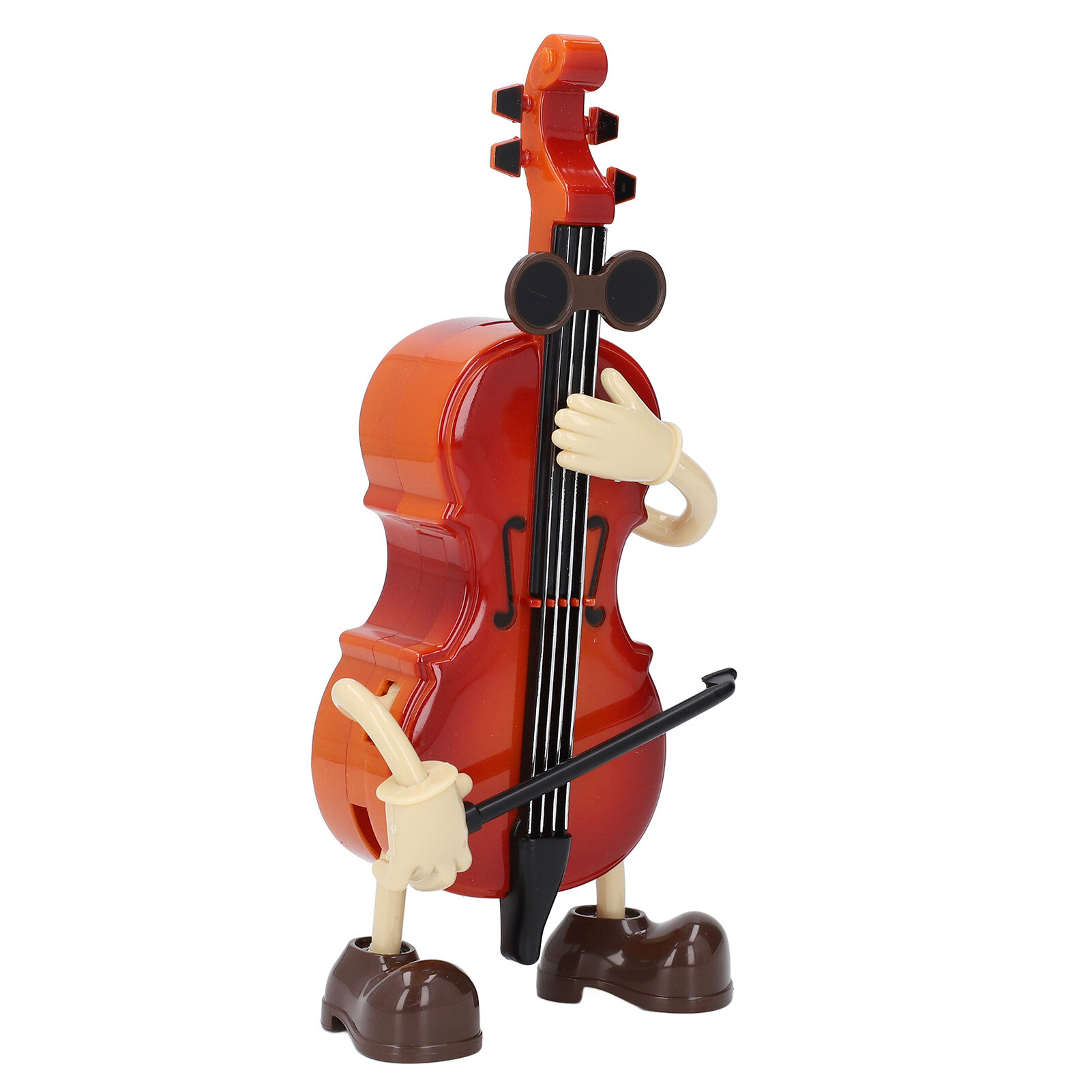 Музыкальная шкатулка Украшение Часовой механизм Вождение Винтажный музыкальный инструмент Музыкальная шкатулка Декор Украшение Виолончель