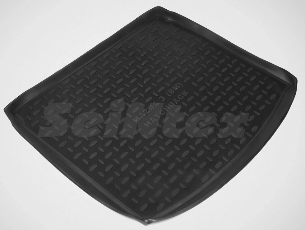 Коврики в багажник для Mazda 3 (BM) Hatchback 2013-2018 SeinTex MAZDA 3 (BM) hatchback (полимерн.)