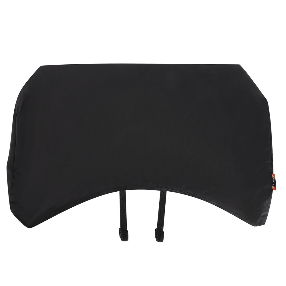 Защитная обложка для руля велосипеда, чехол для руля велосипеда, водонепроницаемая, черный, нитрон+ПУ, IPX4, размер изделия 640*320*170мм, размер упаковки 250*220*30мм, вес упаковки 124г, 1 шт.