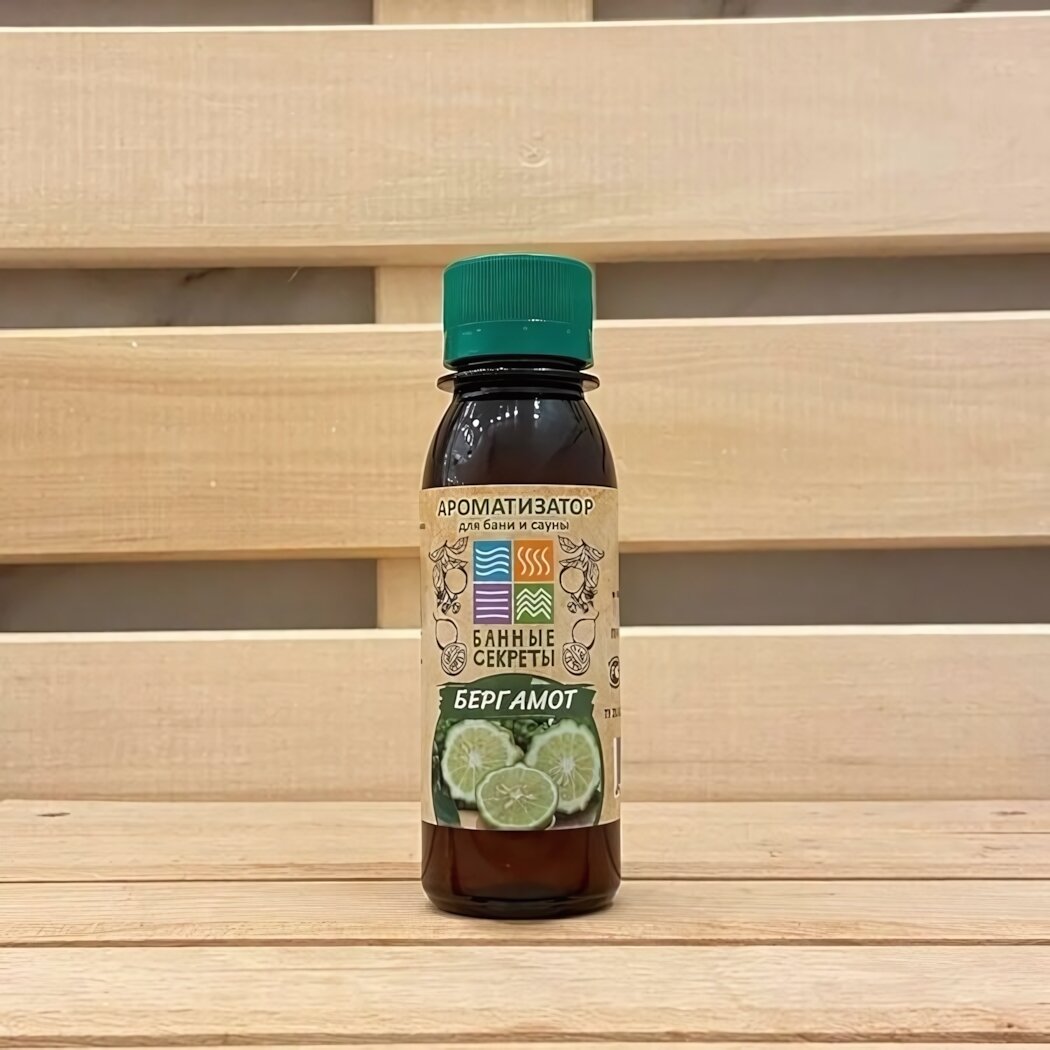 Ароматизатор "Бергамот" для бани и сауны, 72мл, масло бергамота, освежающий аромат