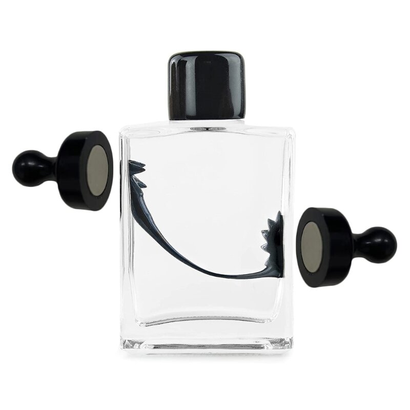 Феррожидкостный Дисплей Игрушка Феррожидкостный Магнитный Дисплей Бутылка Украшение Стола Динамический Пейзаж Творческий Стол Игрушка Орнамент