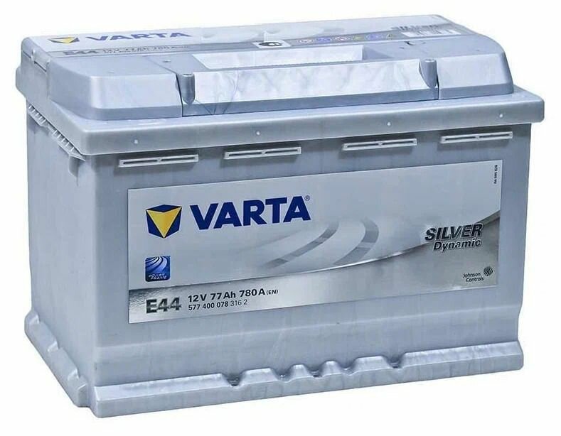 Аккумулятор Varta Silver Dynamic E44 77 А. ч 780A, 278x175x190 (577 400 078)