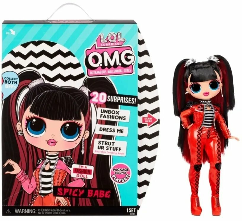 Кукла LOL OMG Spicy Babe ЛОЛ ОМГ Перчинка Спайси Бейб