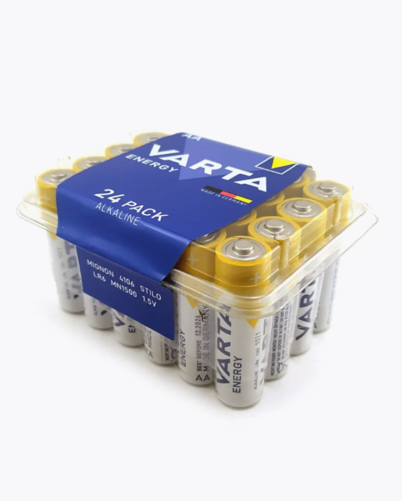 Батарейки VARTA ENERGY, щелочные(алкалиновые), AA, 1.5В, BOX, 24 шт.