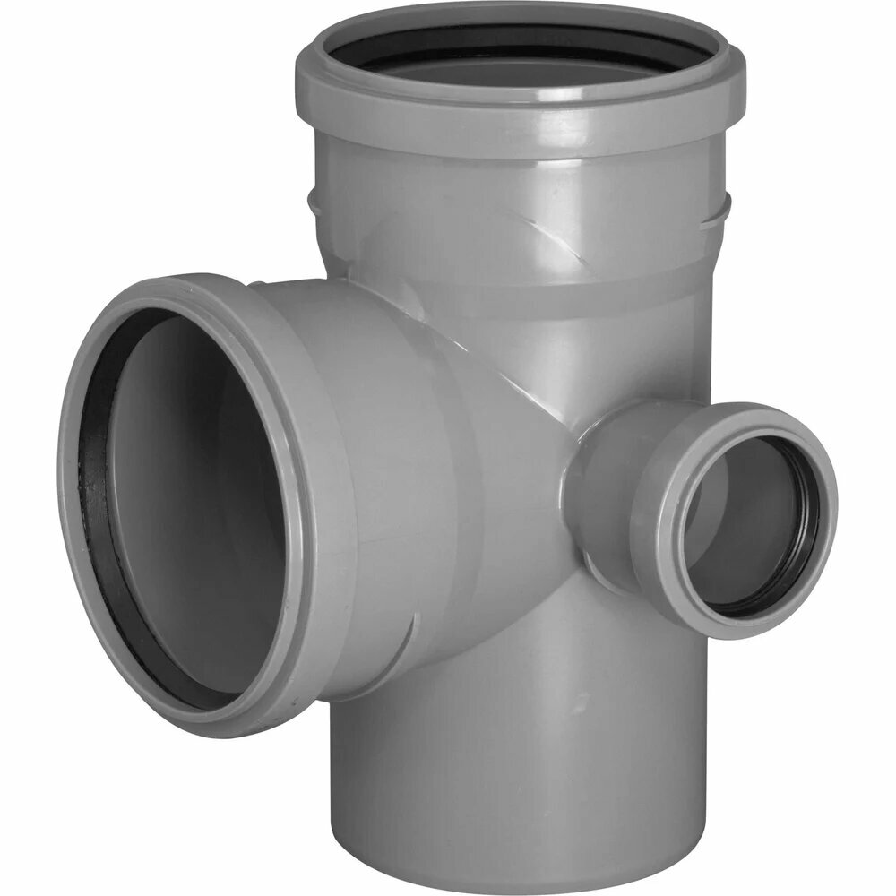 TEBO ПП Крестовина внутренней канализации 110х110х50 87,5 двухплоскостная правая 013020646