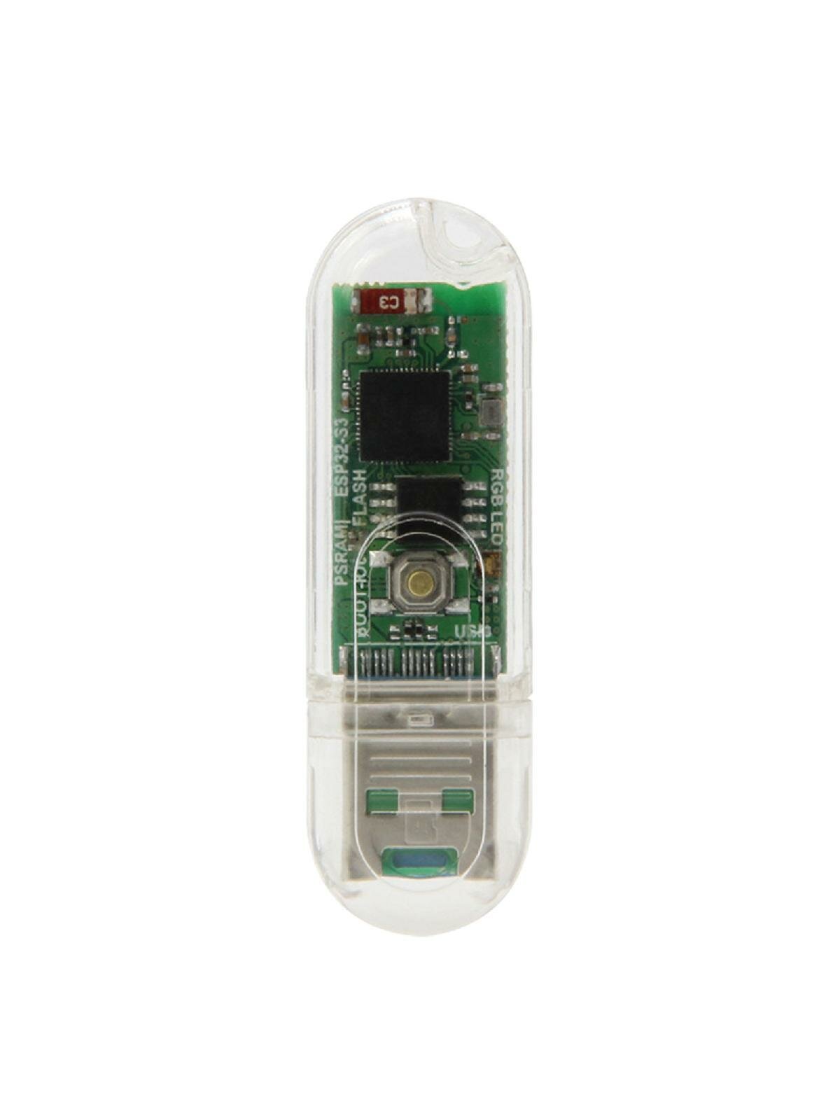 T-Dongle-S3 ESP32-S3 Development Board With Screen Dongle 0.96inch ST7735 LCD Display Support WiFi TF Card Wireless