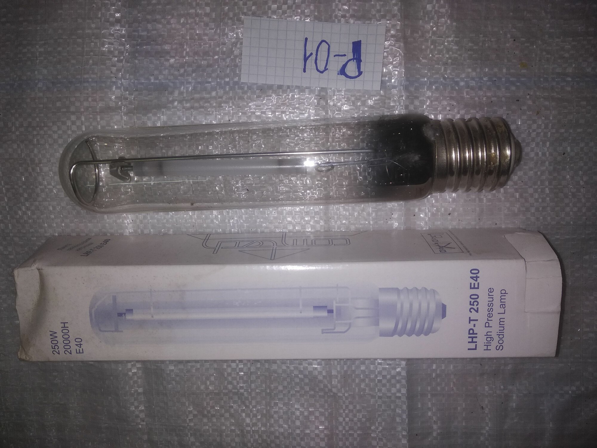 Лампа газоразрядная натриевая LHP-T 250 E40