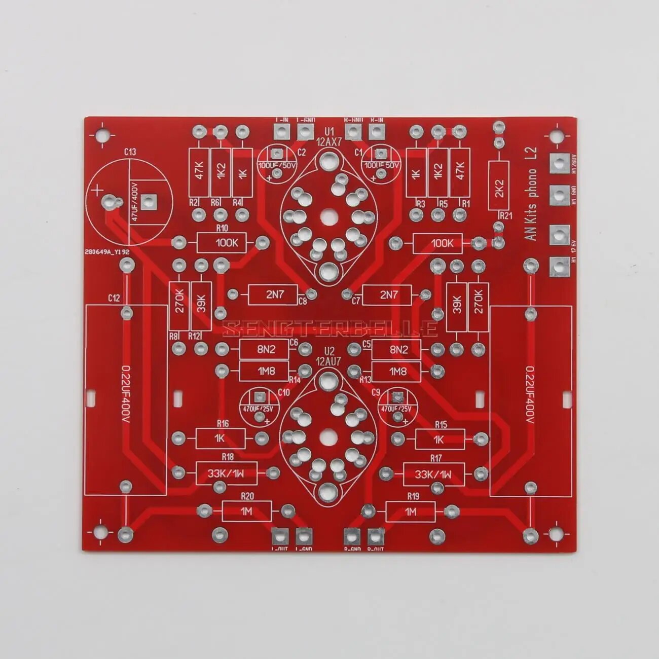 Фонокорректор SENGTERBELLE A38 DIY Bare PCB
