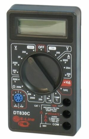 Мультиметр DT-830C