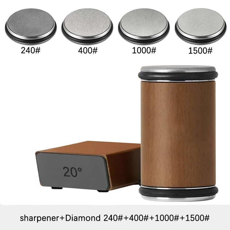Точилка для ножей с алмазными дисками 240/400/1000/1500#, 20°, C Set