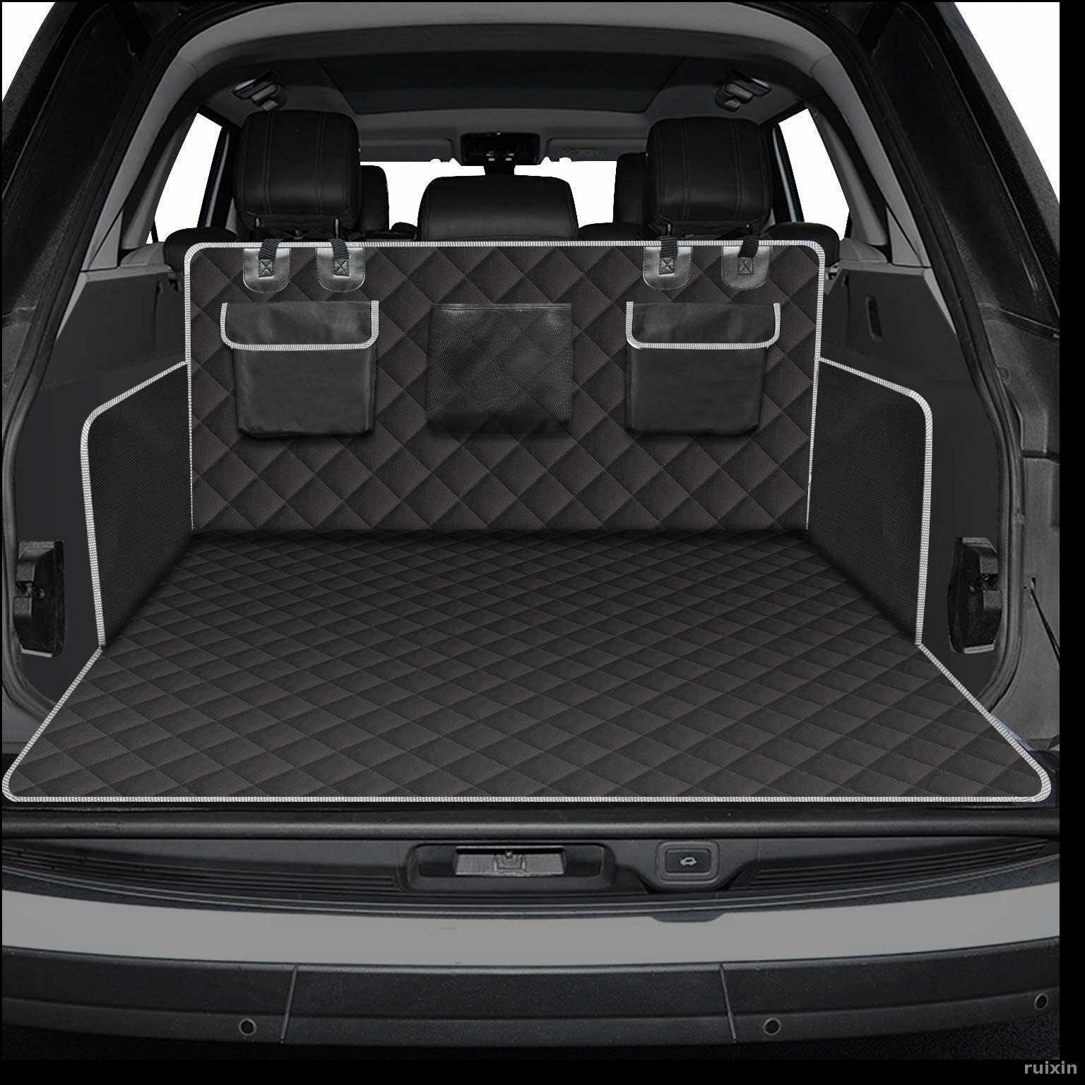 Накидка-чехол , для багажника, для перевозки собак, Оксфорд 600D, с органайзером