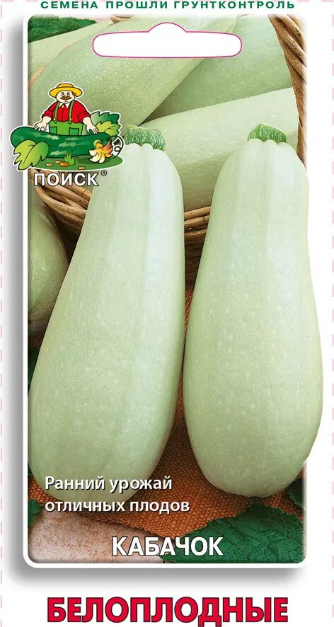 Семена Кабачок «Белоплодные»
