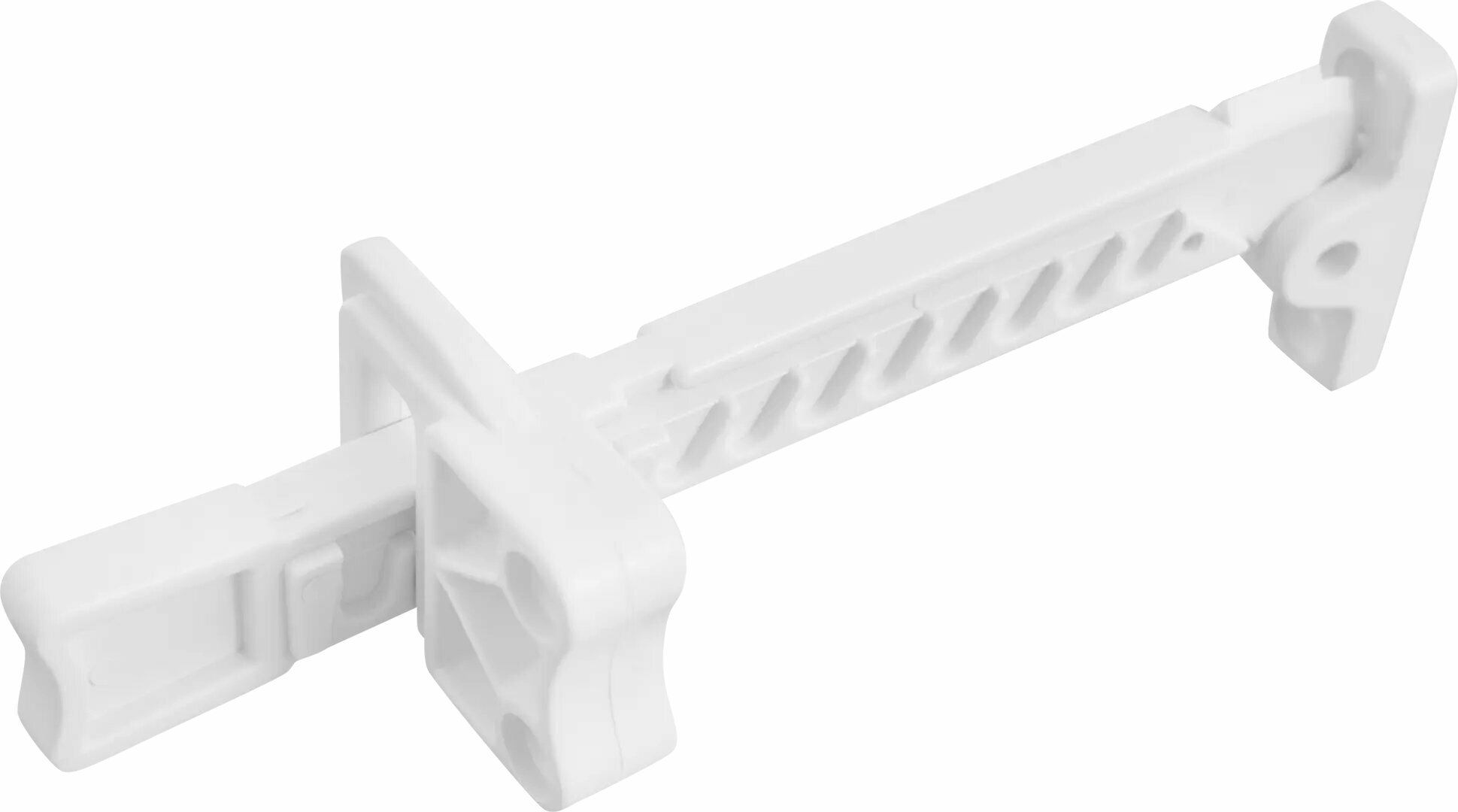 Блокиратор на окно «Гребенка», пластик, цвет белый