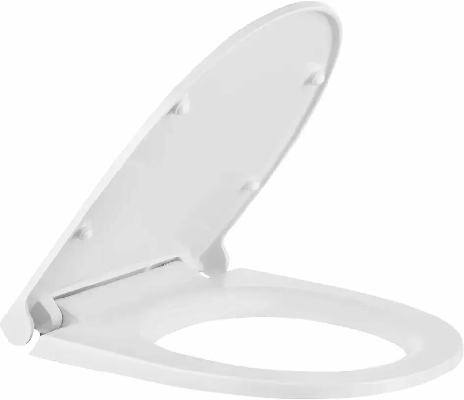 Сиденье для унитаза Dinoplast Mars с микролифтом цвет белый