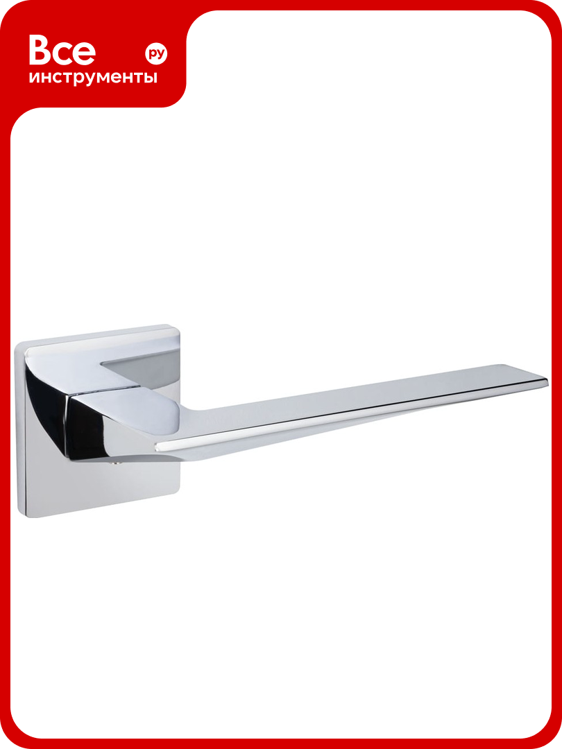 Раздельная ручка Fuaro PHANTOM SL CP-8 хром 44301, установки на интерьерные