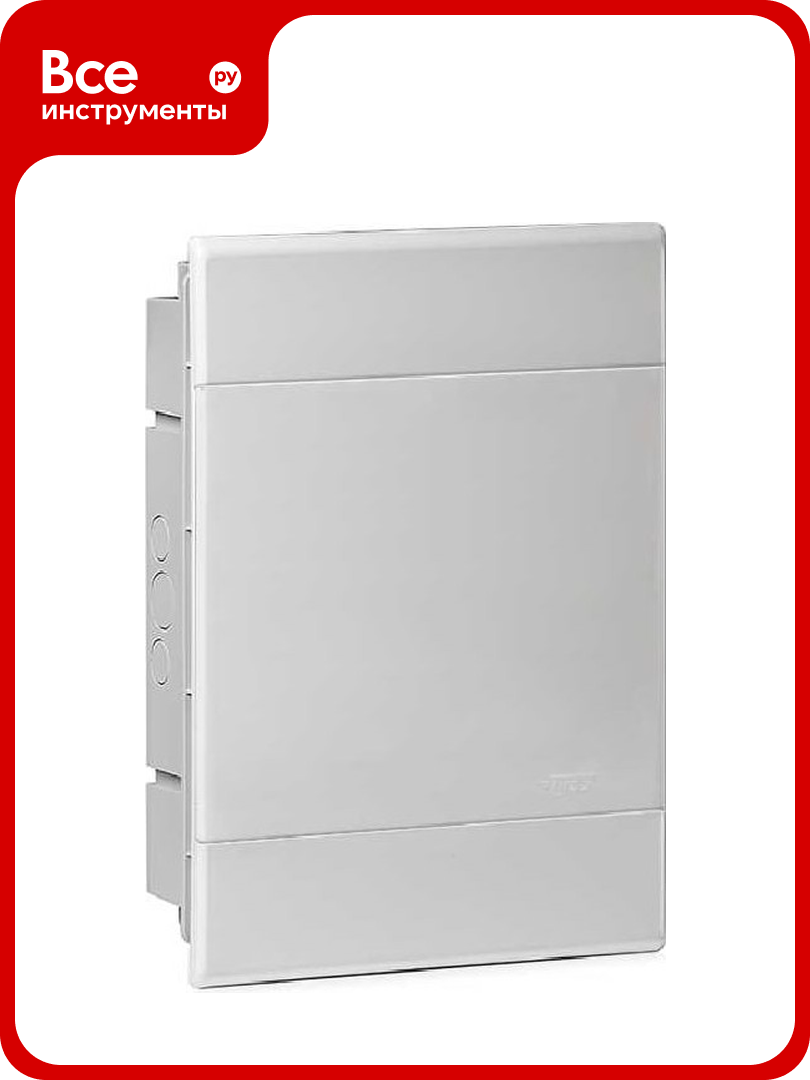 Щиток скрытой проводки Рувинил Тусо на 24 модуля с дверцей 415x299x103 мм непрозрачная дверь