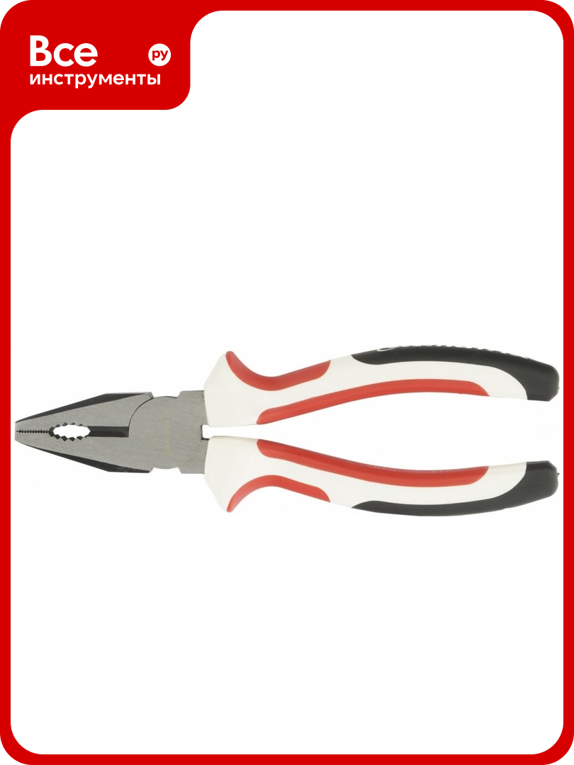 Плоскогубцы MATRIX Premium 180 мм 17071, с трехкомпонентными рукоятками