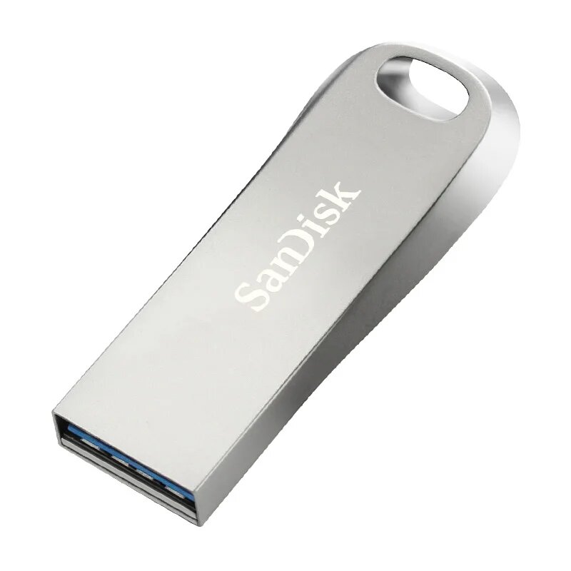 SanDisk Ultra Luxe 64 ГБ, металлический USB-накопитель