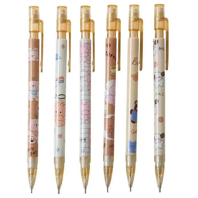 1 шт. Lytwtw's 0,5 мм медный милый динозавр пресс автоматический механический карандаш школьные канцелярские принадлежности студенческие канцелярские принадлежности подарок