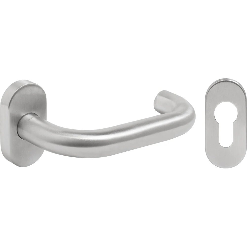 Булат Комплект ручек РФ 02У.09НС AISI 304 INOX нержавеющая сталь с накладкой 14864