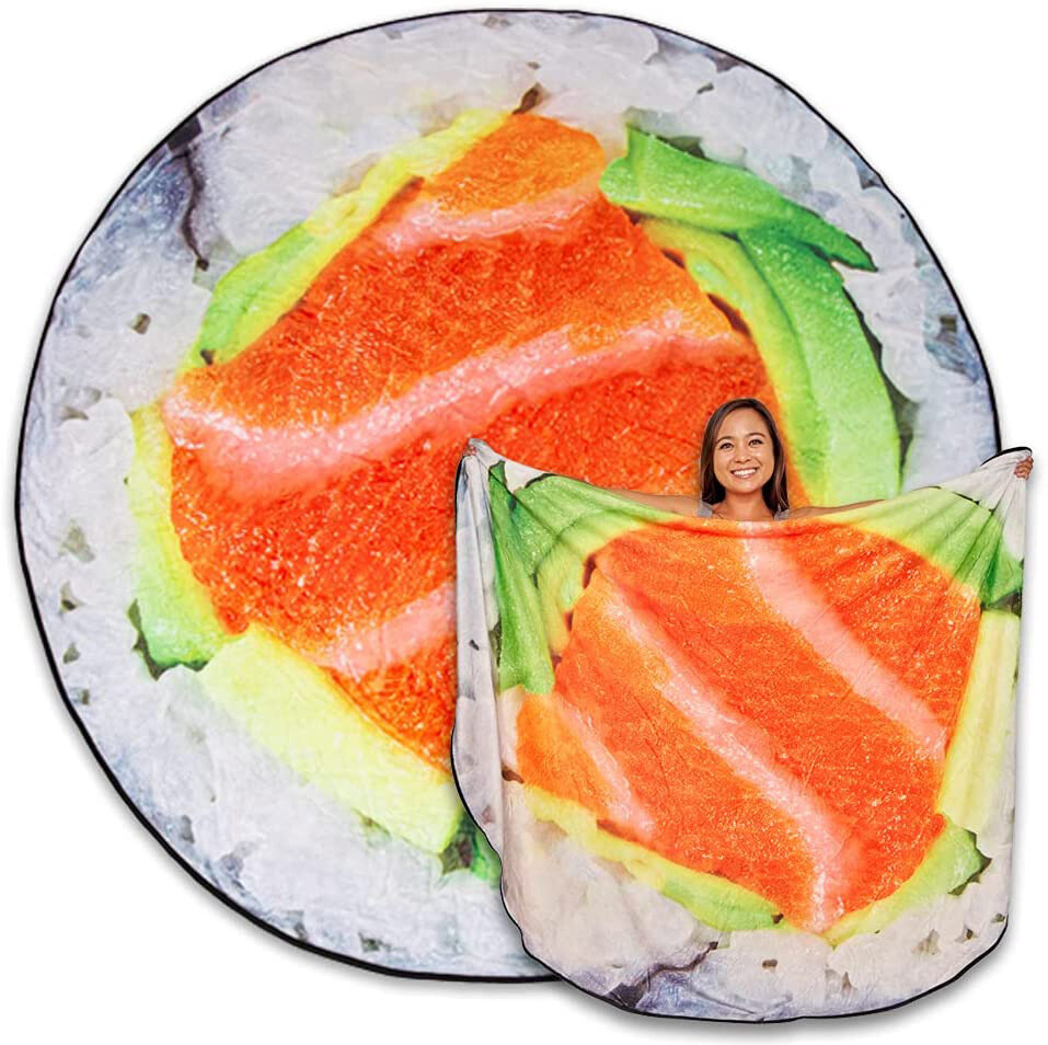 Одеяло "Суши-торт", фланель, антистатическое, 180см