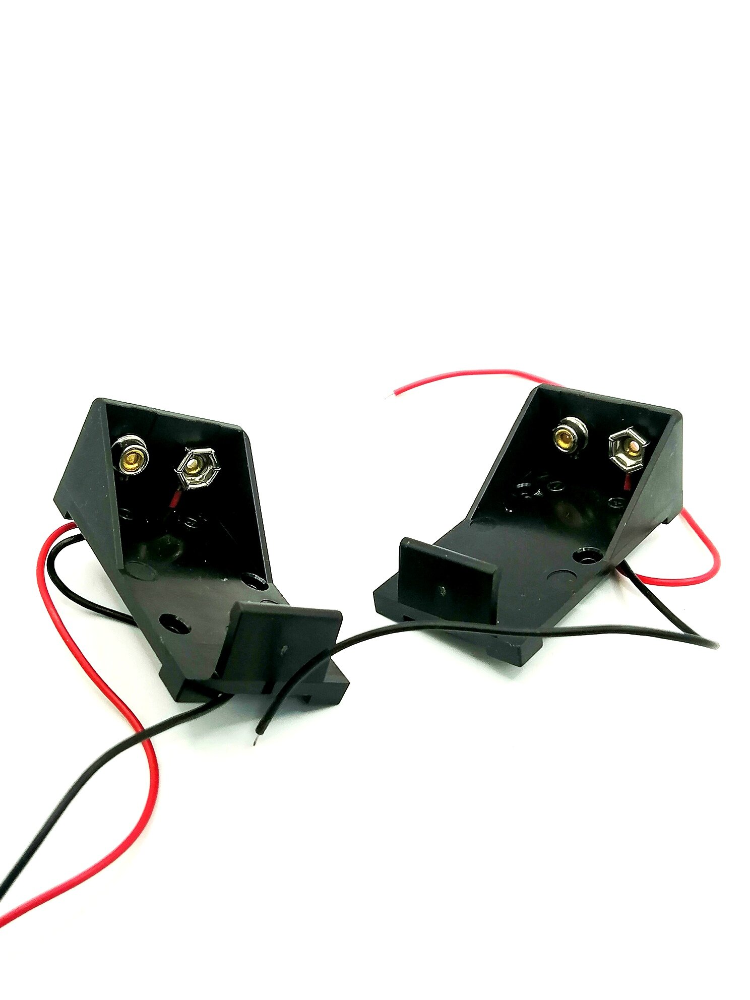 2ШТ батарейный отсек BH-9VA для "Кроны" с проводами в корпусе Вес товара, г. 9.