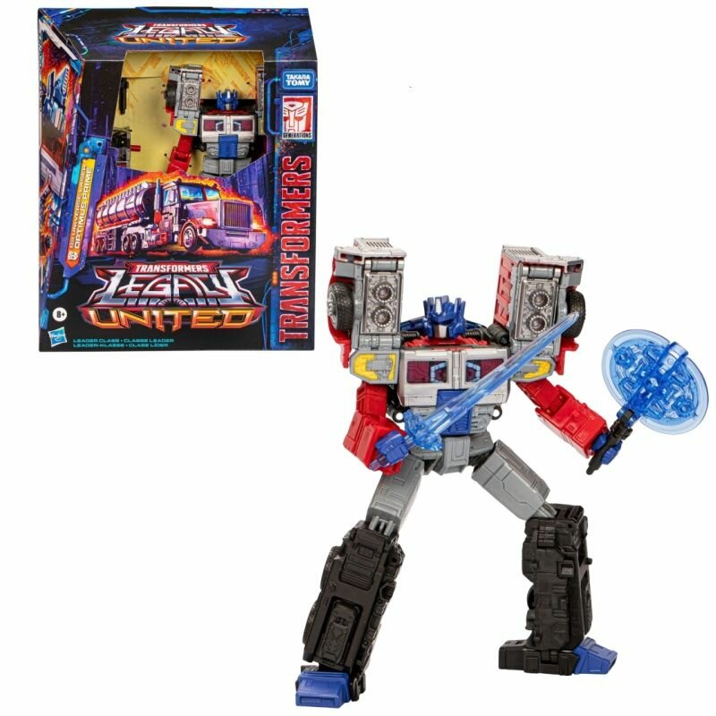 Игрушка Hasbro Трансформеры Legacy United Leader Class G2 Universe Laser Optimus Prime 7,5 дюйма F9184