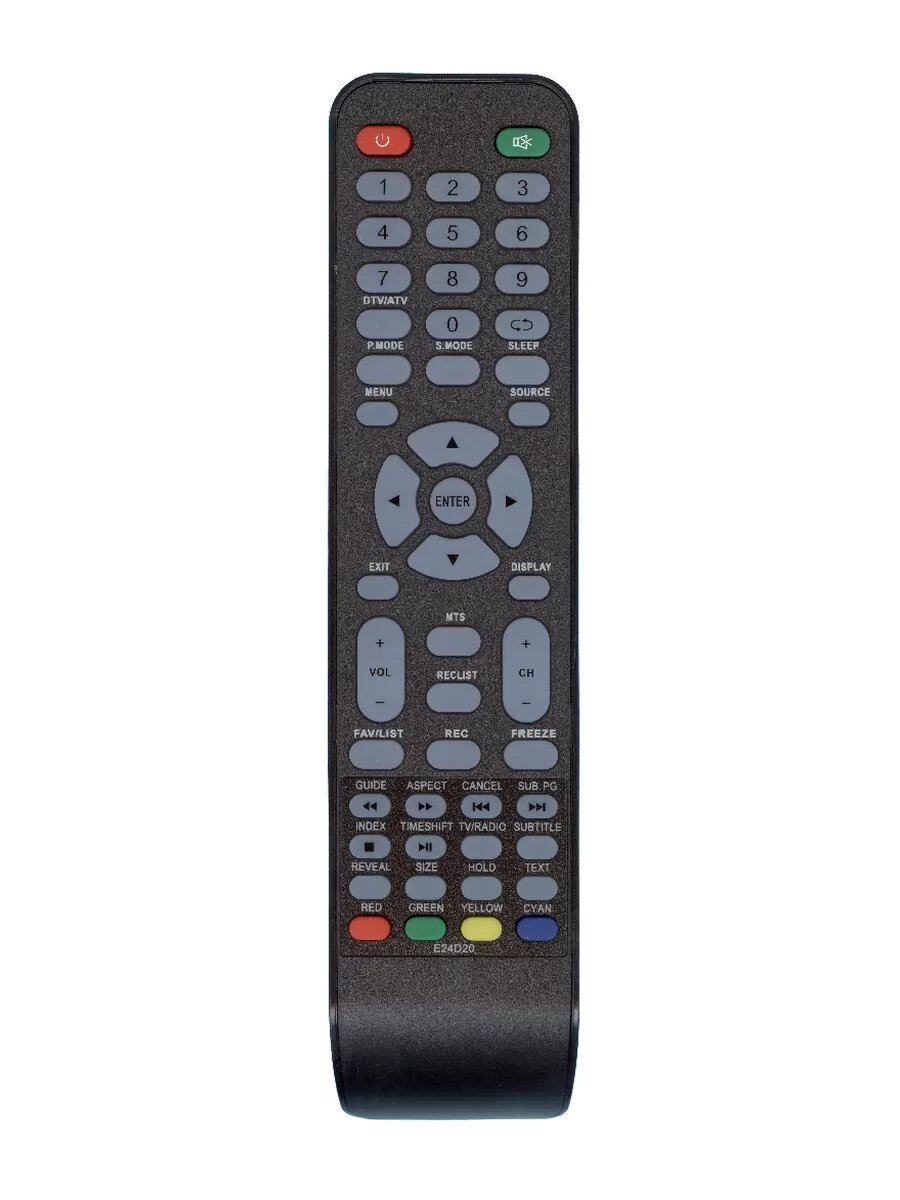Пульт 507DTV (E24D20) для тв DNS Helix Telefunken Prestigio