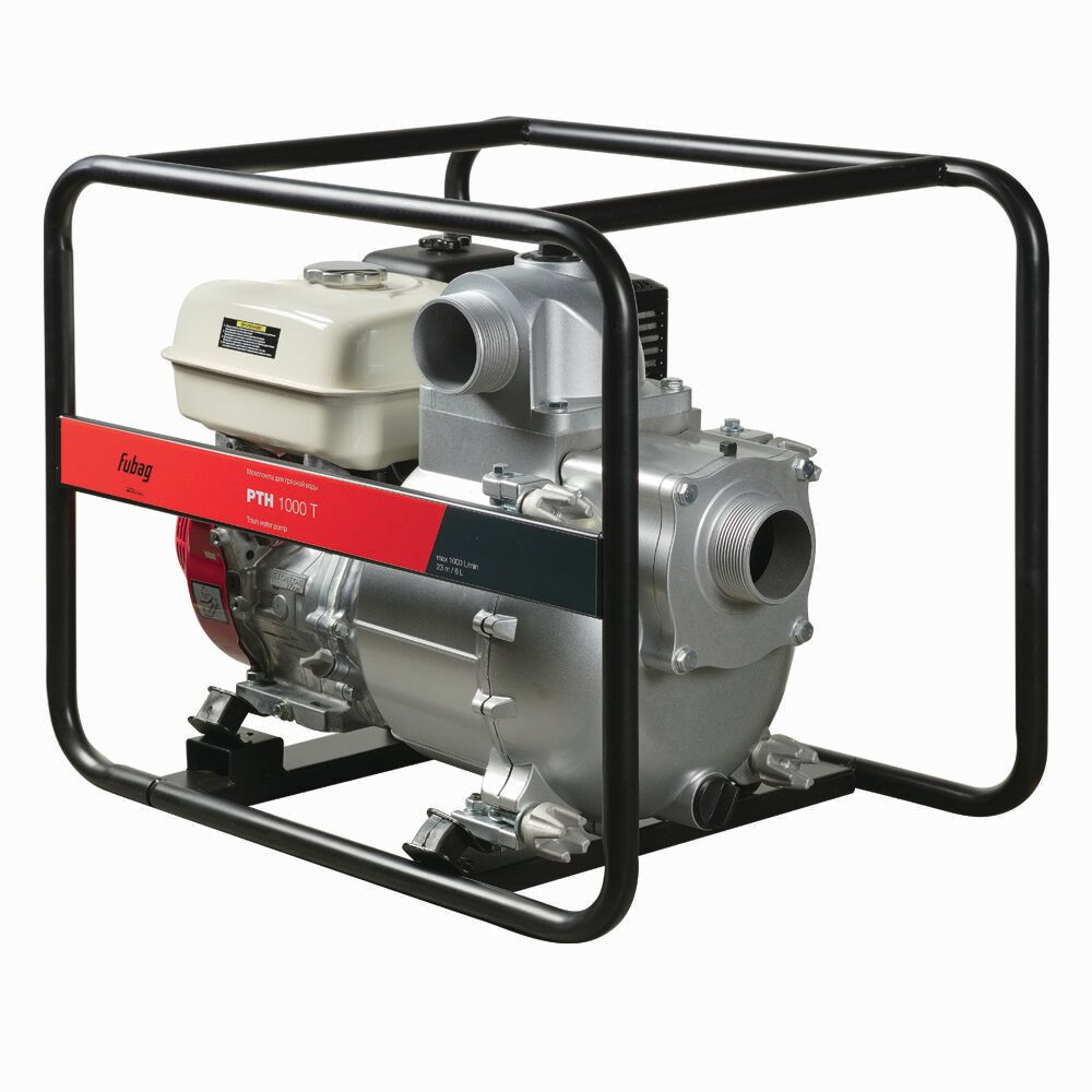 Бензиновая мотопомпа для сильнозагрязненной воды FUBAG PTH 1000Т