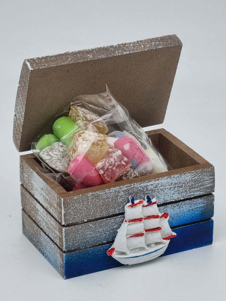 Сокровища Сочи Шкатулка №3 со сладостями