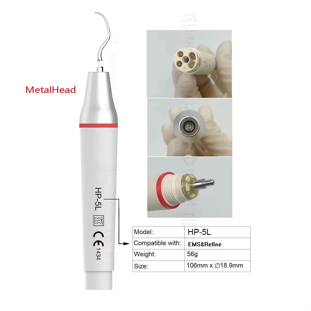 Наконечник для KAVO PiezoLed 201 202 203 DynImage HP-5L for EMS Metal