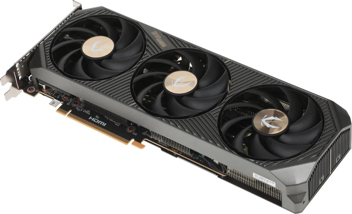 ZT-B50710D3-10P / Видеокарта Zotac NVIDIA GeForce RTX 5070TI RTX 5070 Ti SOLID SFF 16ГБ Solid, GDDR