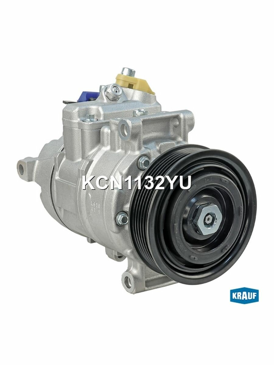 Компрессор кондиционера для а/м Volkswagen Touareg, Audi A4, A8, Q7, Porsche Macan, KRAUF KCN1132YU