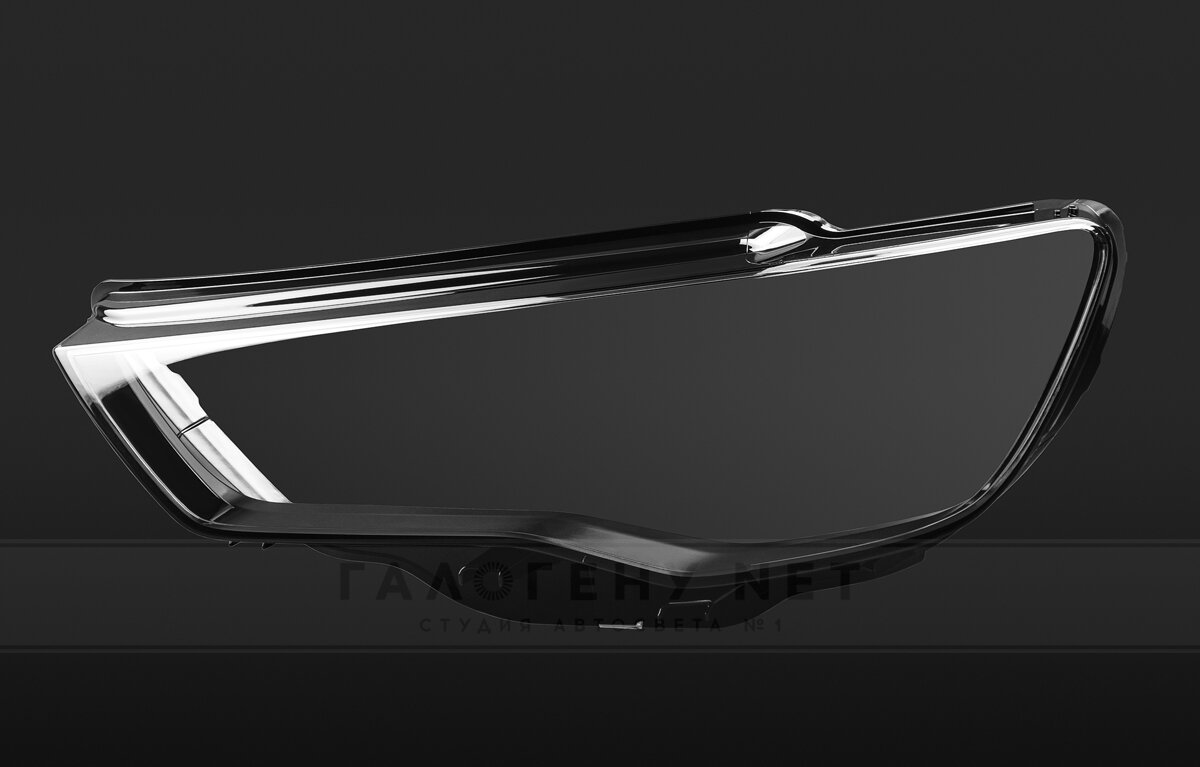 Стекло фары GNX для Audi A3 8V 2012-2016, левое, поликарбонат, для автомобилей Ауди А3