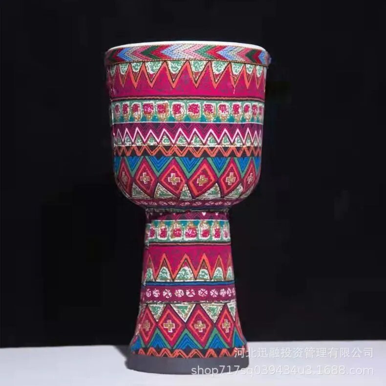 Народный ударный инструмент Дарбуки 400*210*210 мм барабан из козлиной кожи