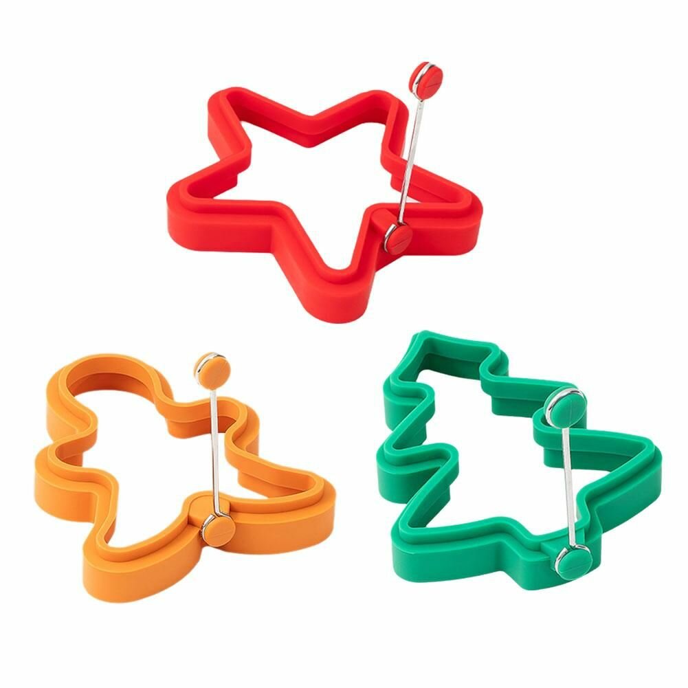 Силиконовая форма для яичницы, блинов и выпечки с антипригарным покрытием, термостойкая, для омлета, оладий и десертов на кухне