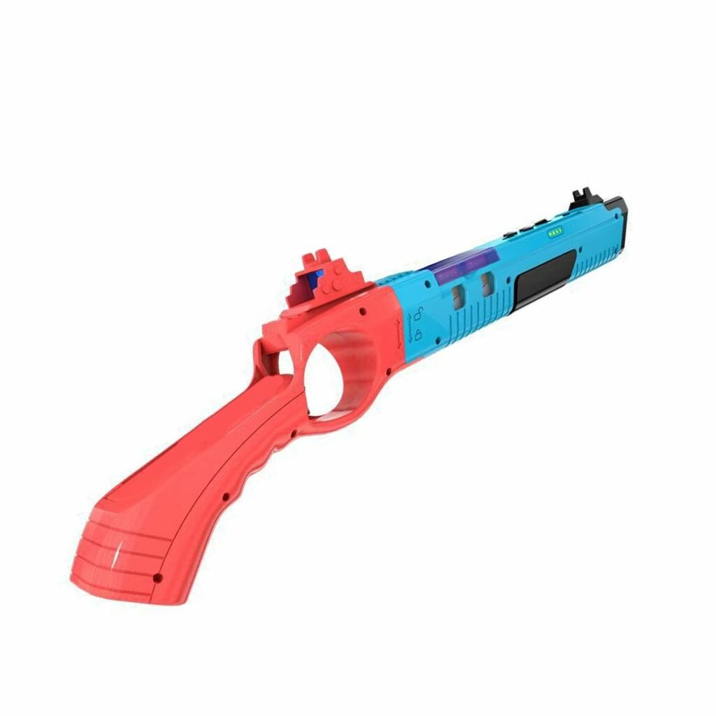 Комплект игровой консоли, Игровой пистолет для Switch - красно-синий