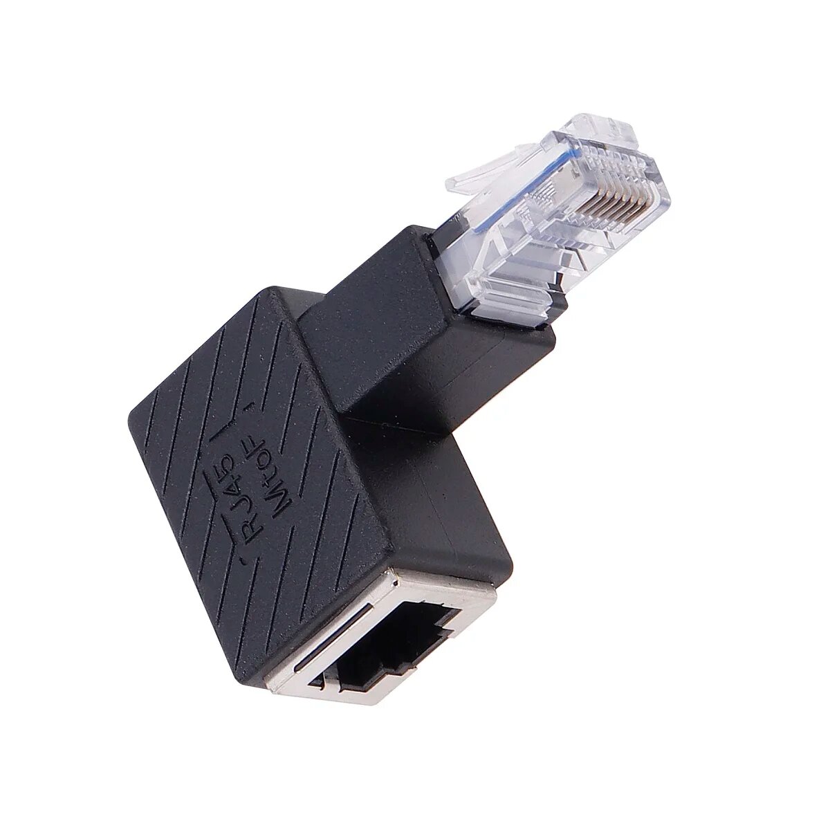 HUAHUAQI Угловой кабель-переходник RJ45 UP