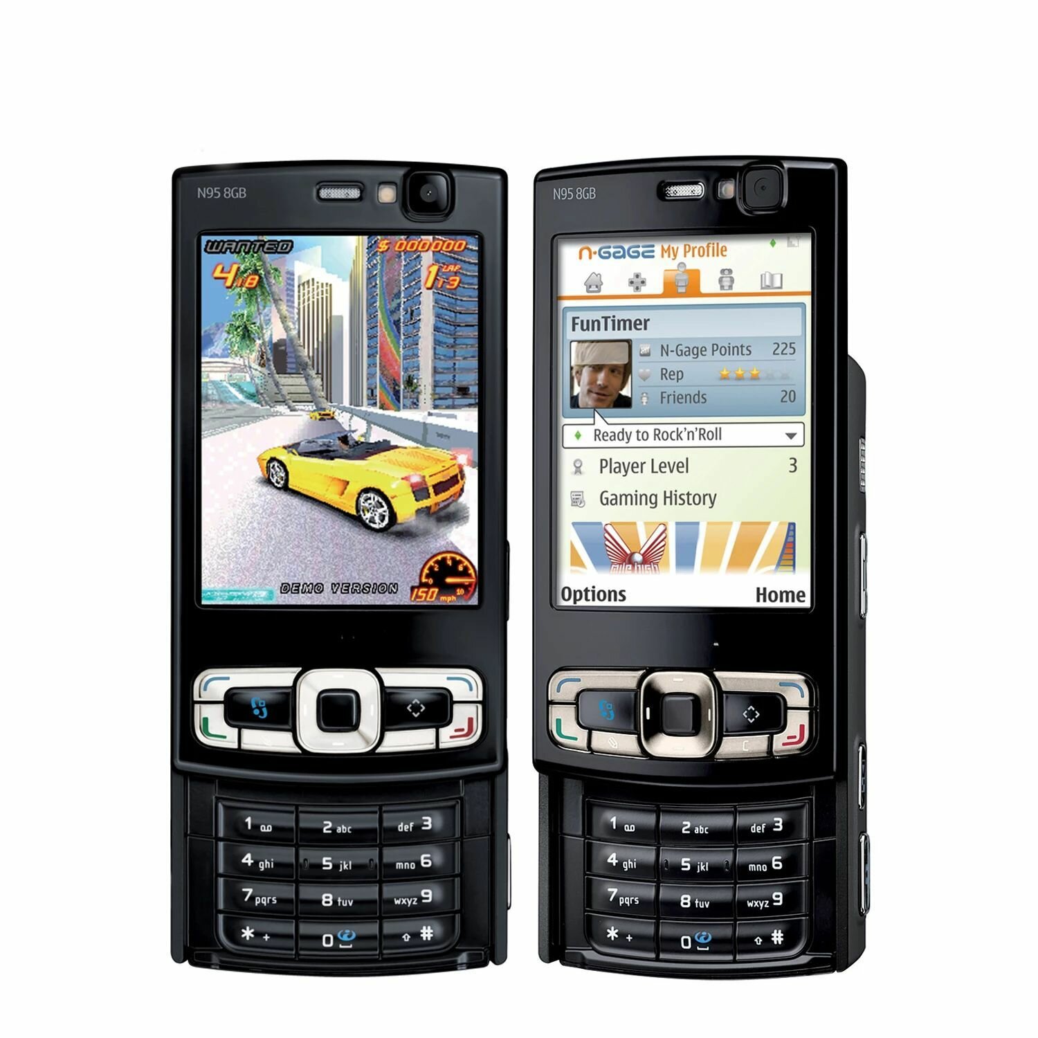 Мобильный телефон N95 8GB, черный