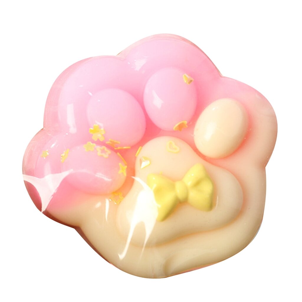 Сжимающие Кошачьи Лапы Медленно Поднимающиеся Эластичные Кошачьи Лапы Антистрессовая Игрушка для Офисного Отдыха